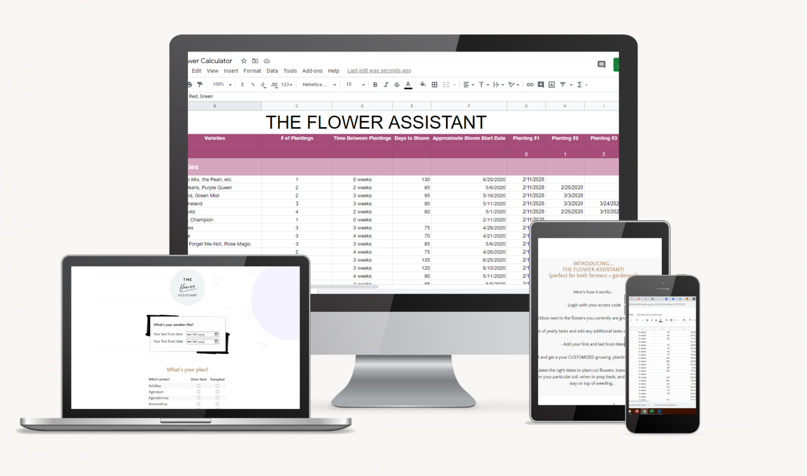 The Flower Assistant - GrowFlowers